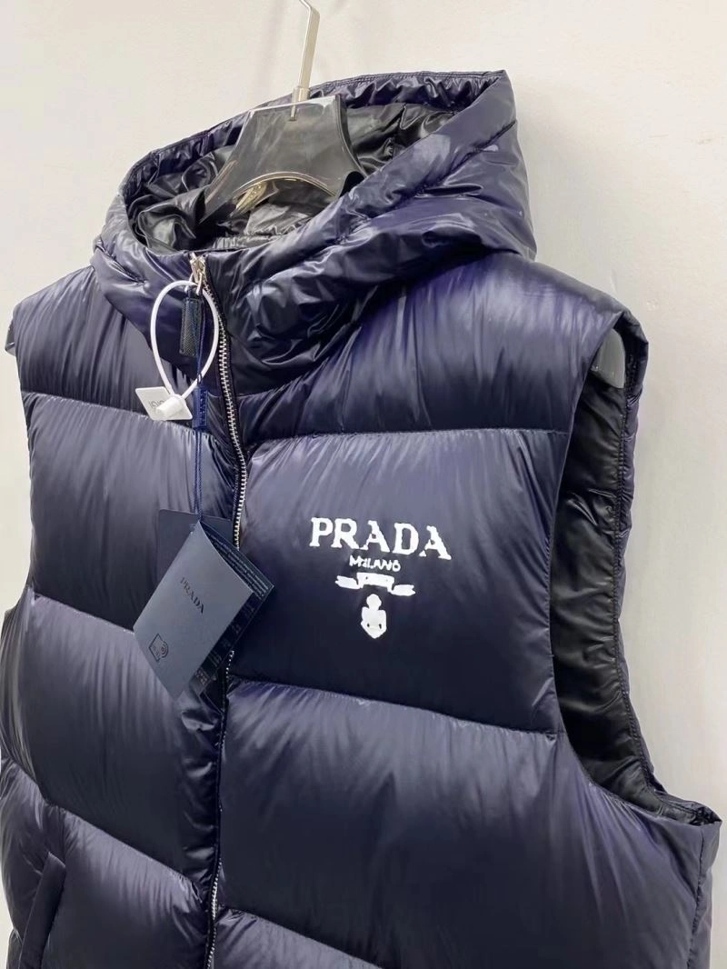 Brand-authenticated Prada Down Jackets