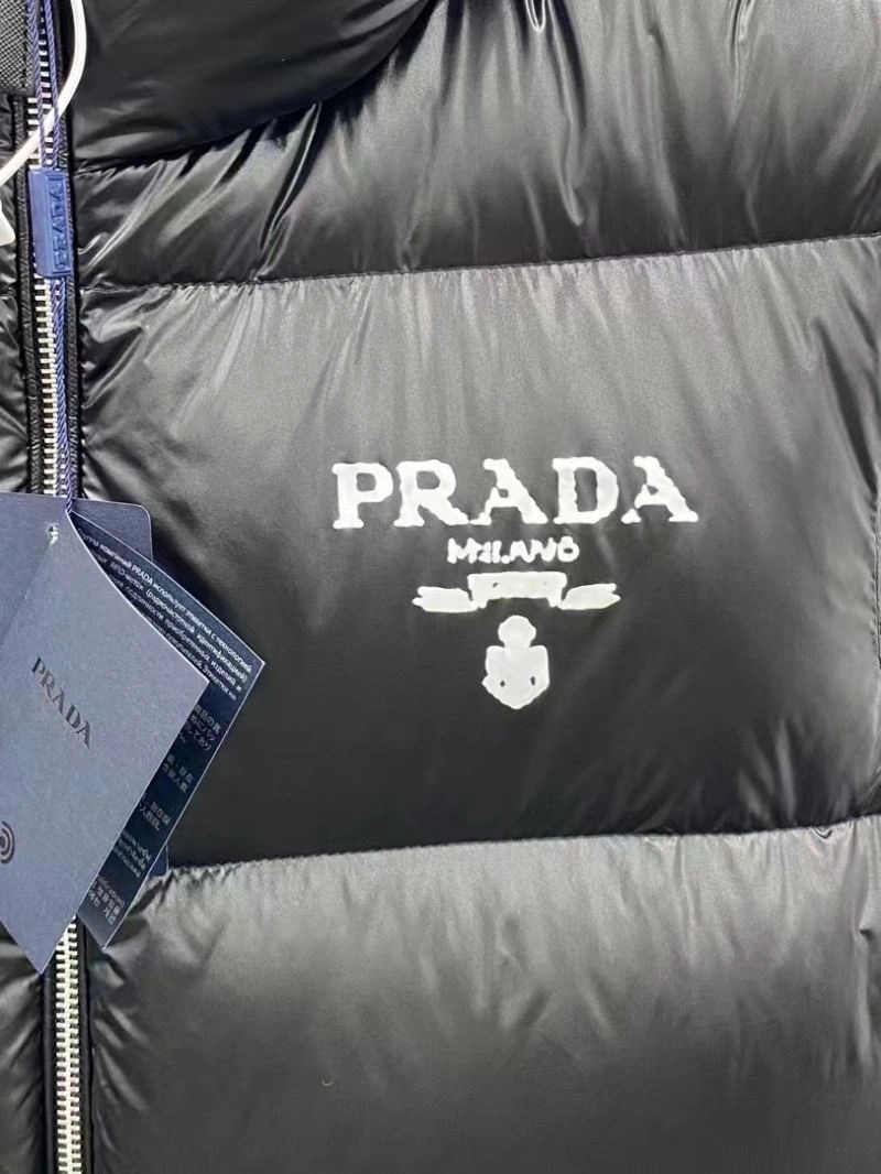 Brand-authenticated Prada Down Jackets