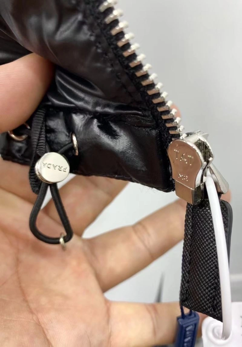 Brand-authenticated Prada Down Jackets