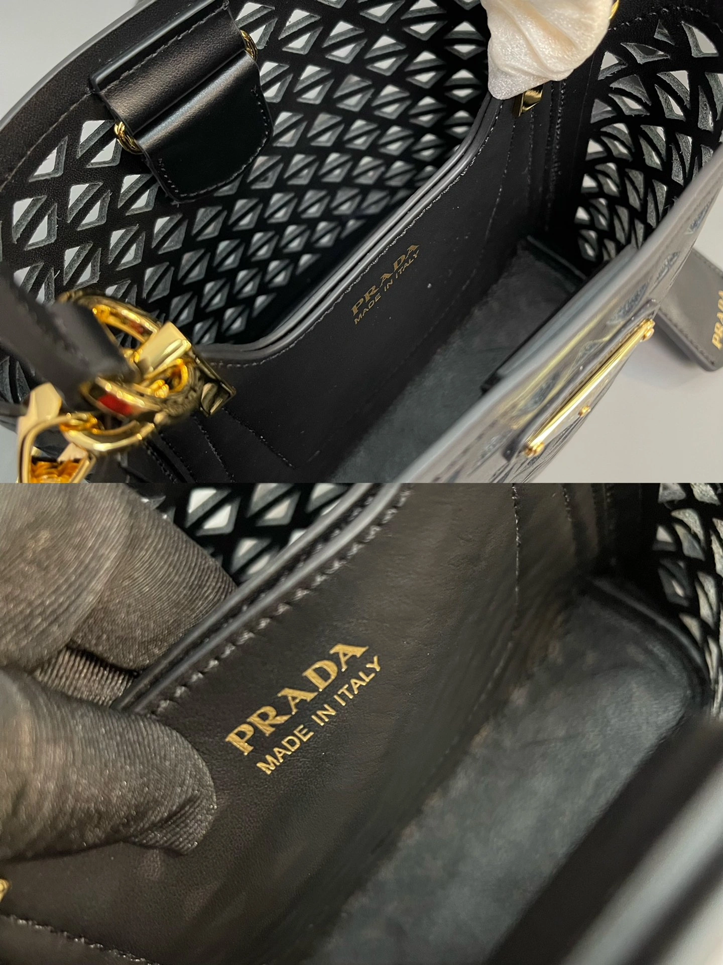 Top match Prada Drawstring Bags