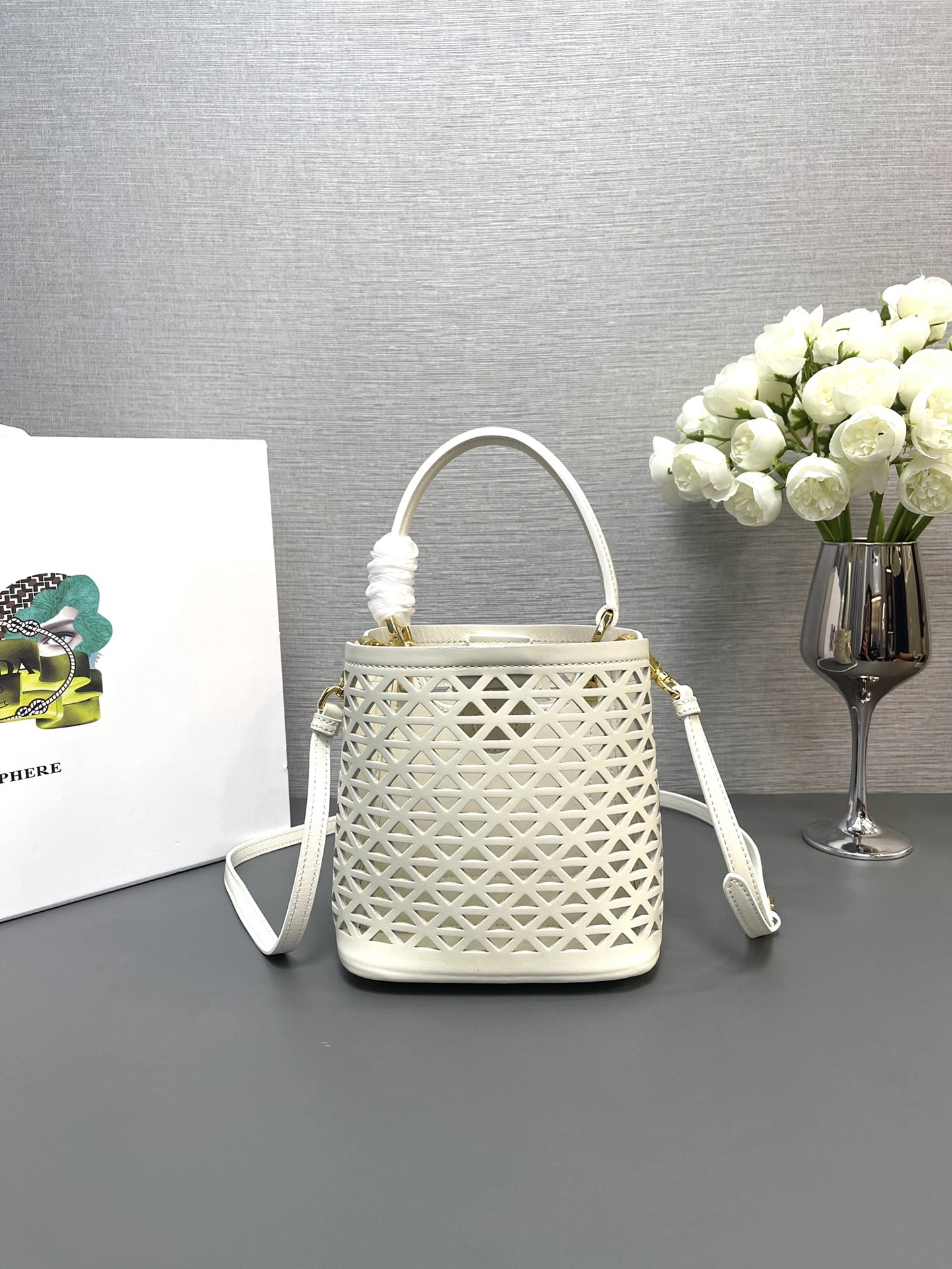 Inexpensive Prada Drawstring Bags