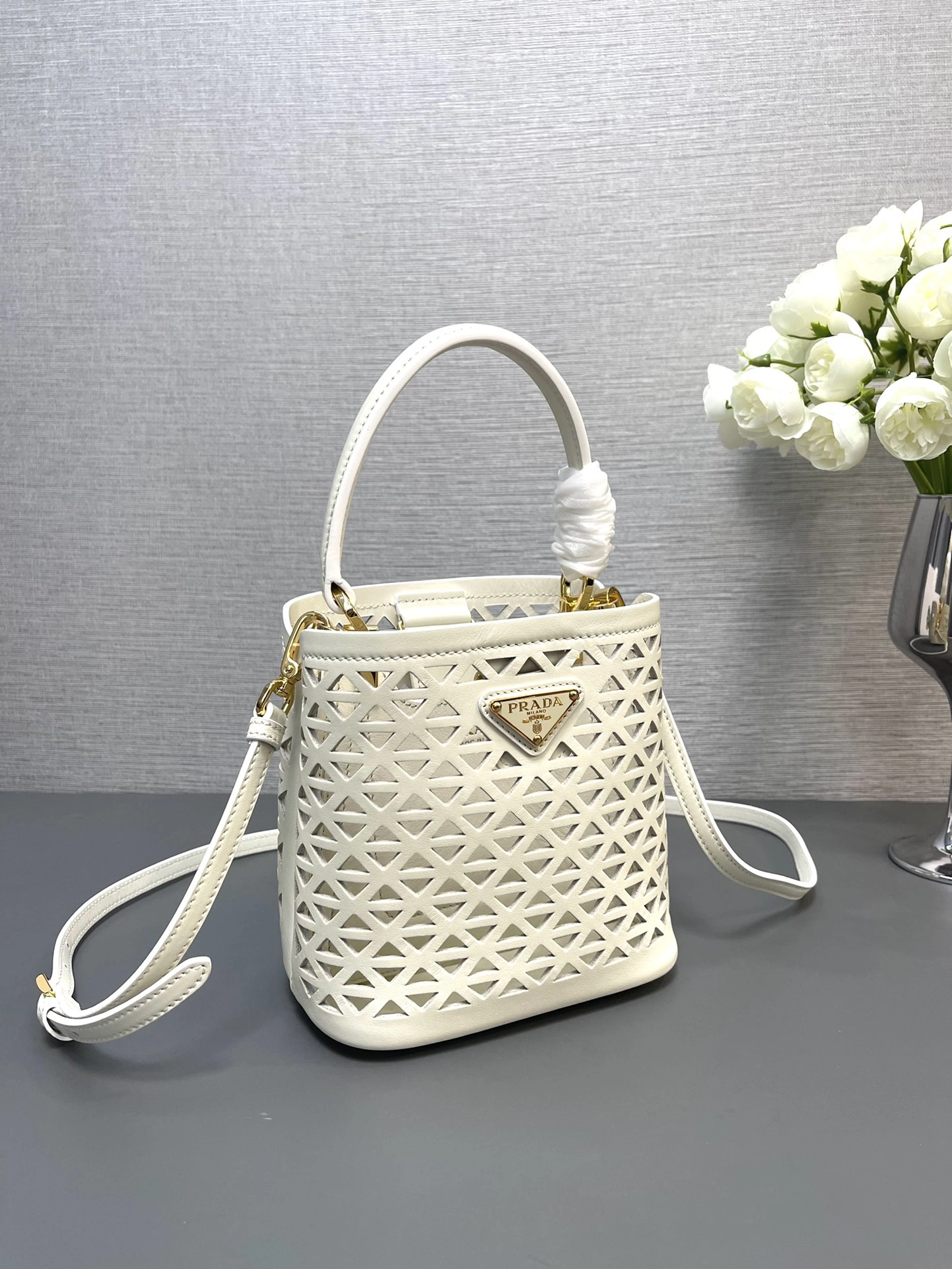 Inexpensive Prada Drawstring Bags