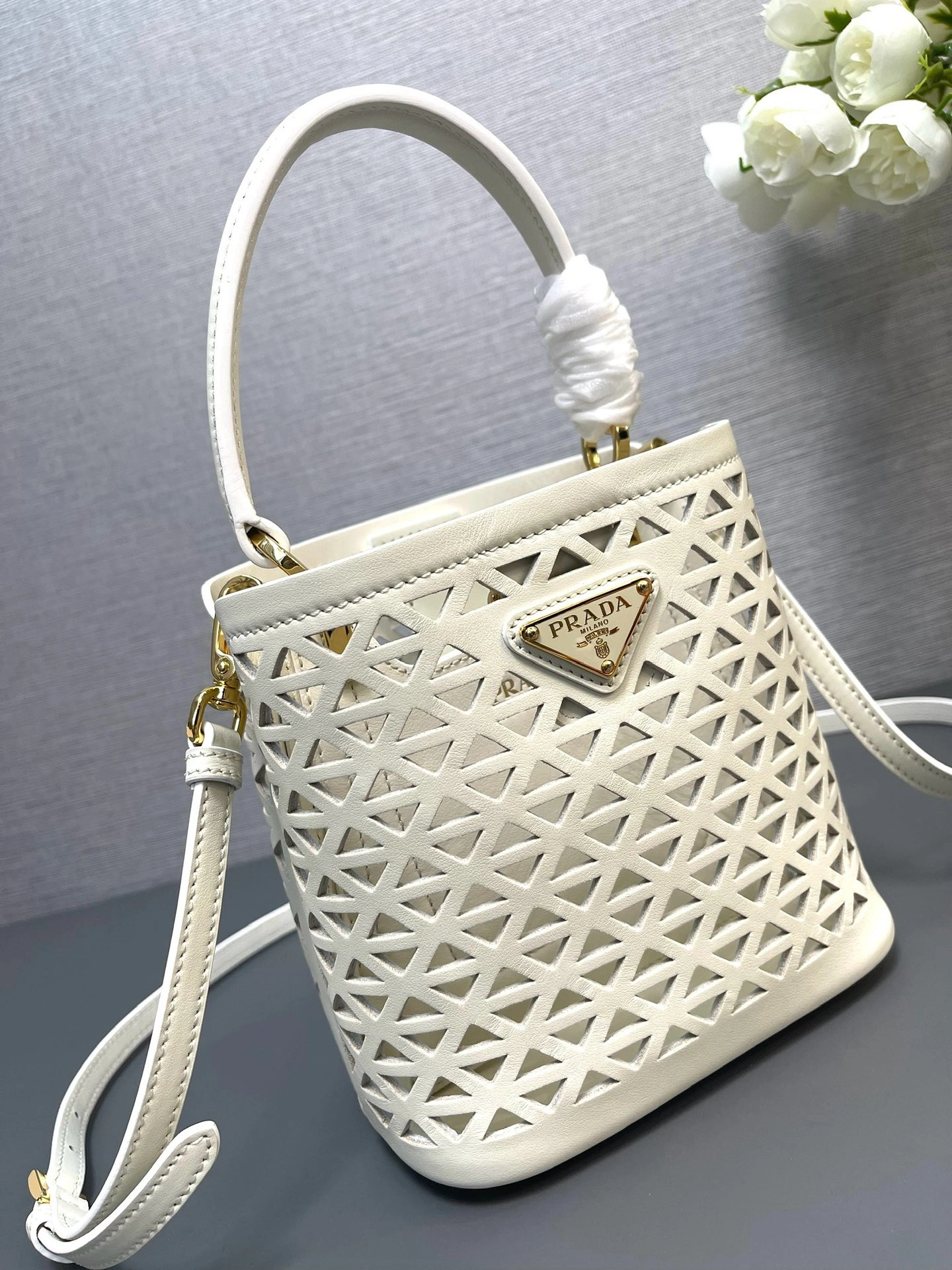 Inexpensive Prada Drawstring Bags