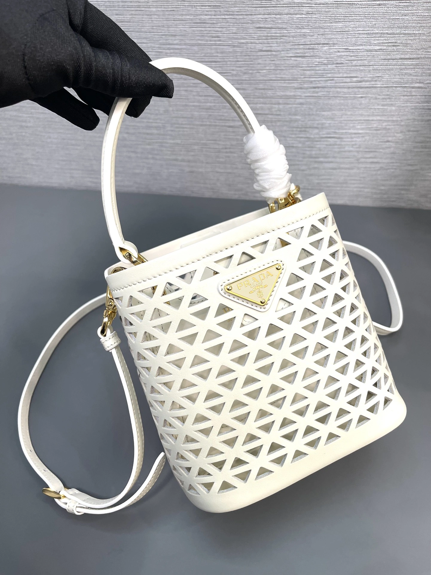 Inexpensive Prada Drawstring Bags