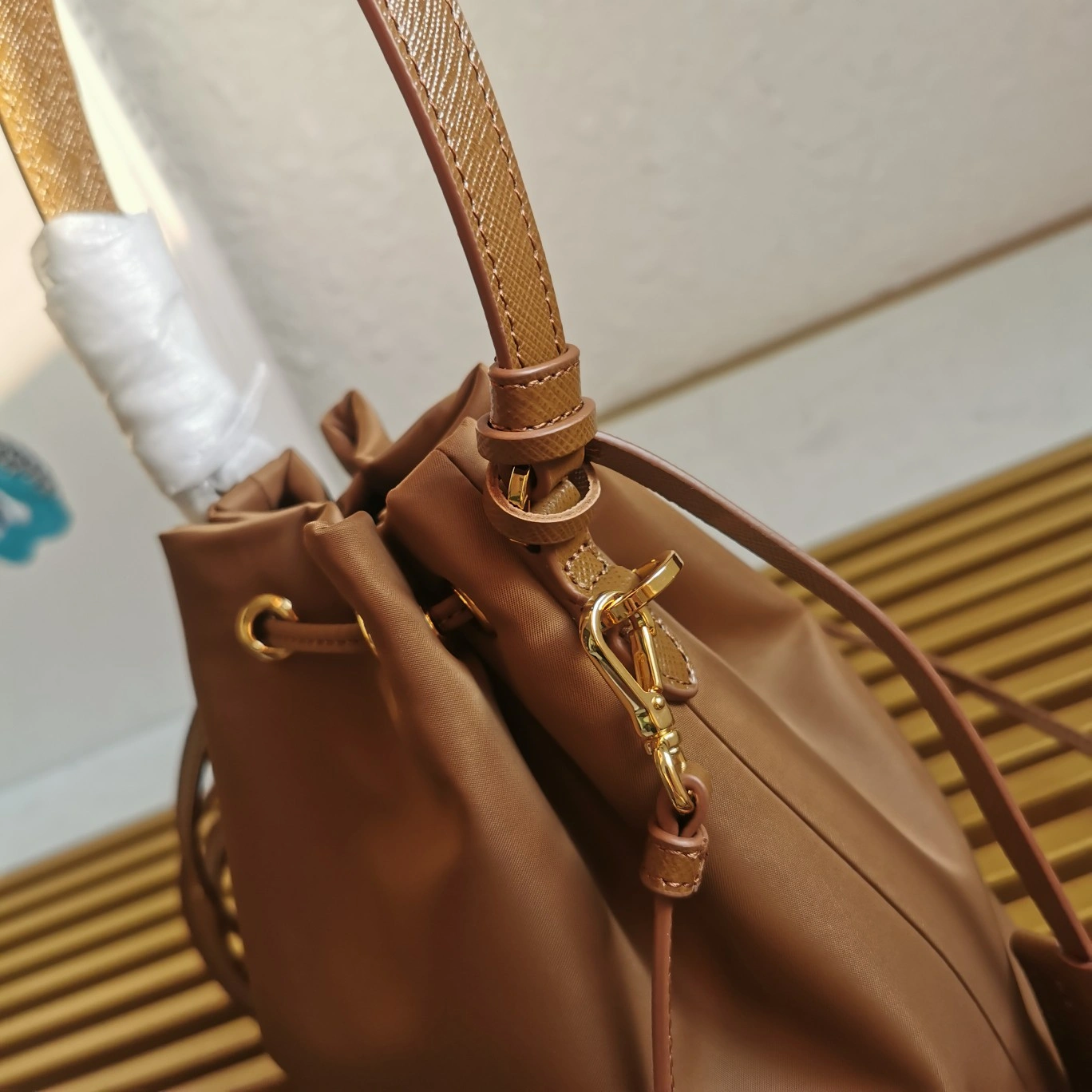Inexpensive Prada Drawstring Bags