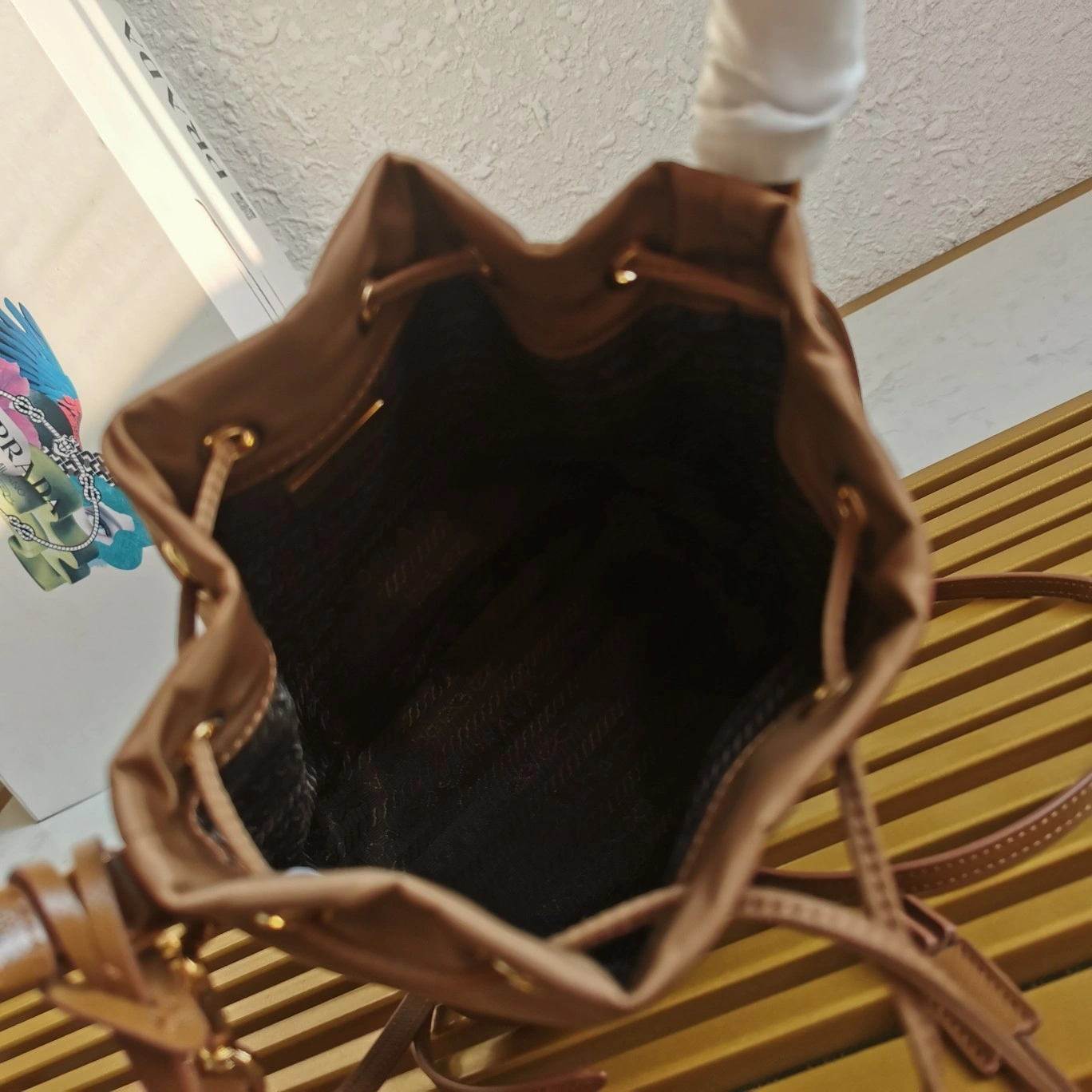 Inexpensive Prada Drawstring Bags
