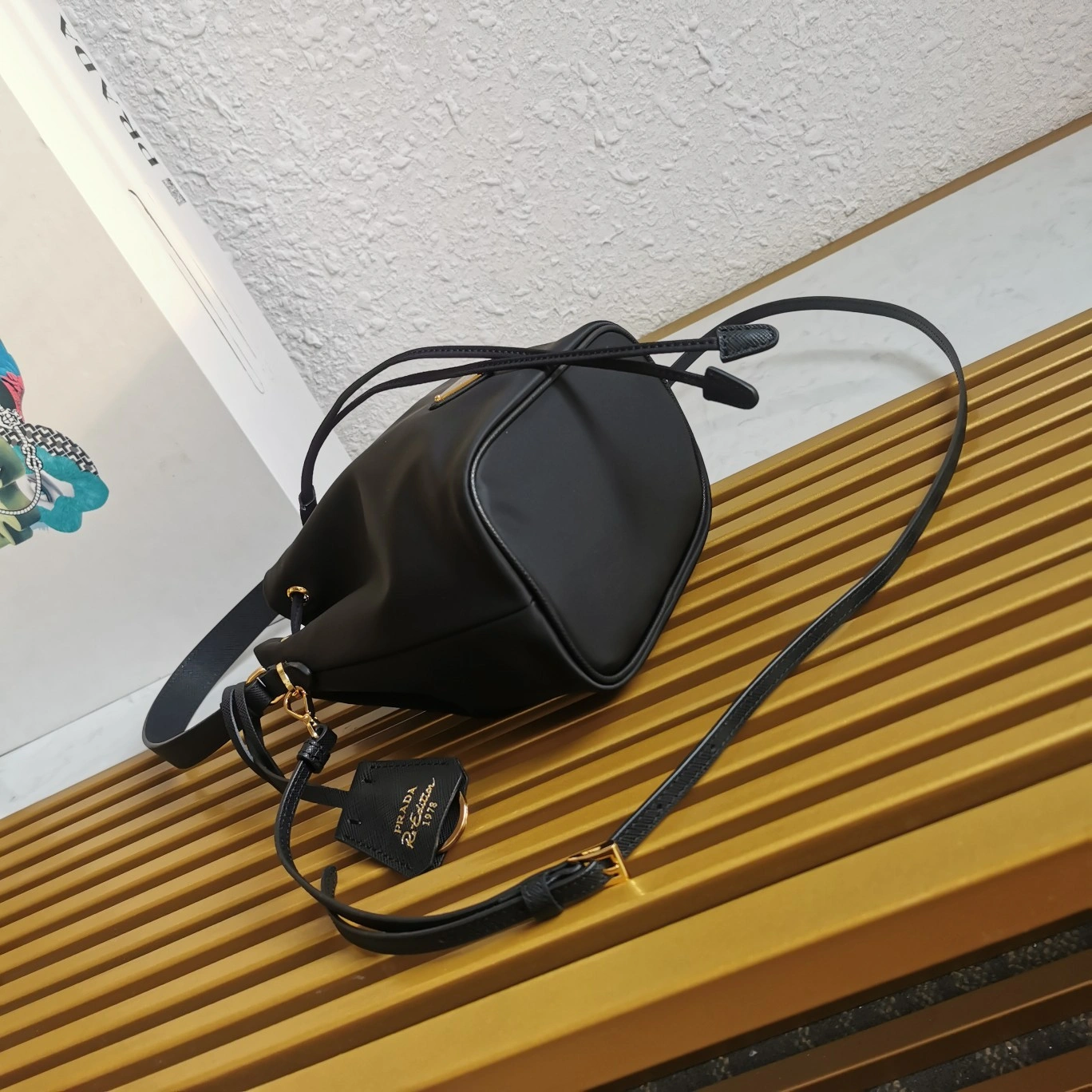 Inexpensive Prada Drawstring Bags
