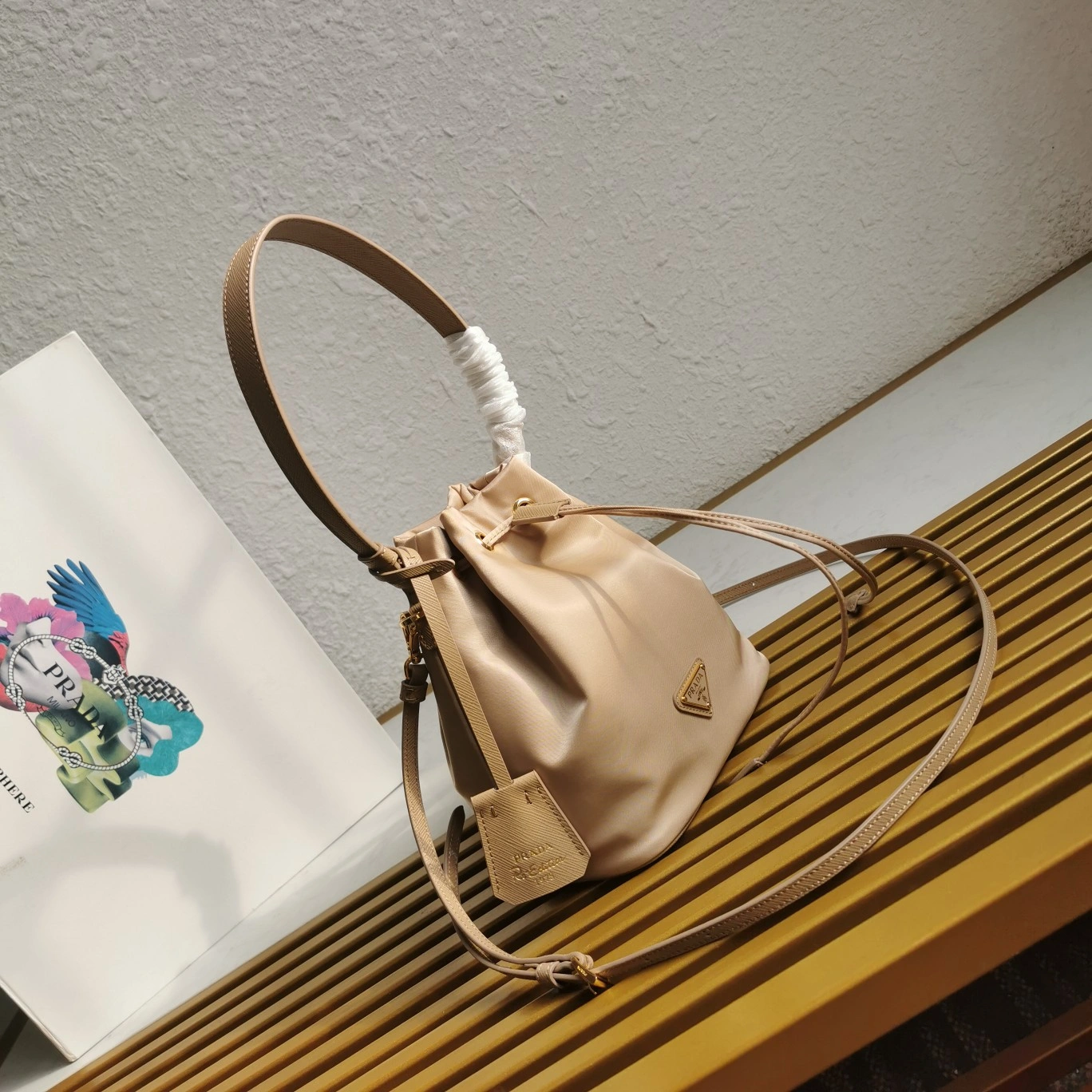 Low-cost Prada Drawstring Bags