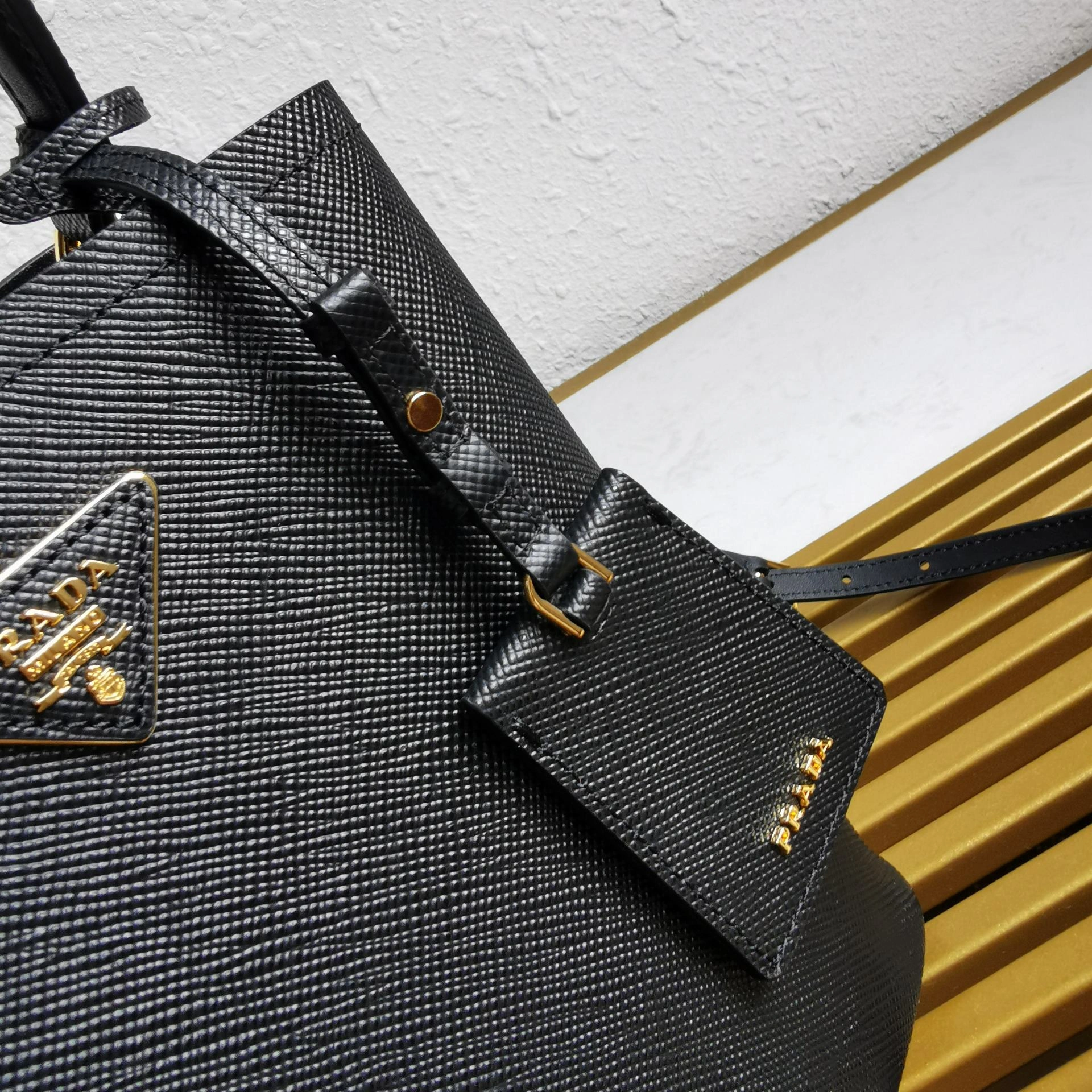 Top mirror Prada Drawstring Bags
