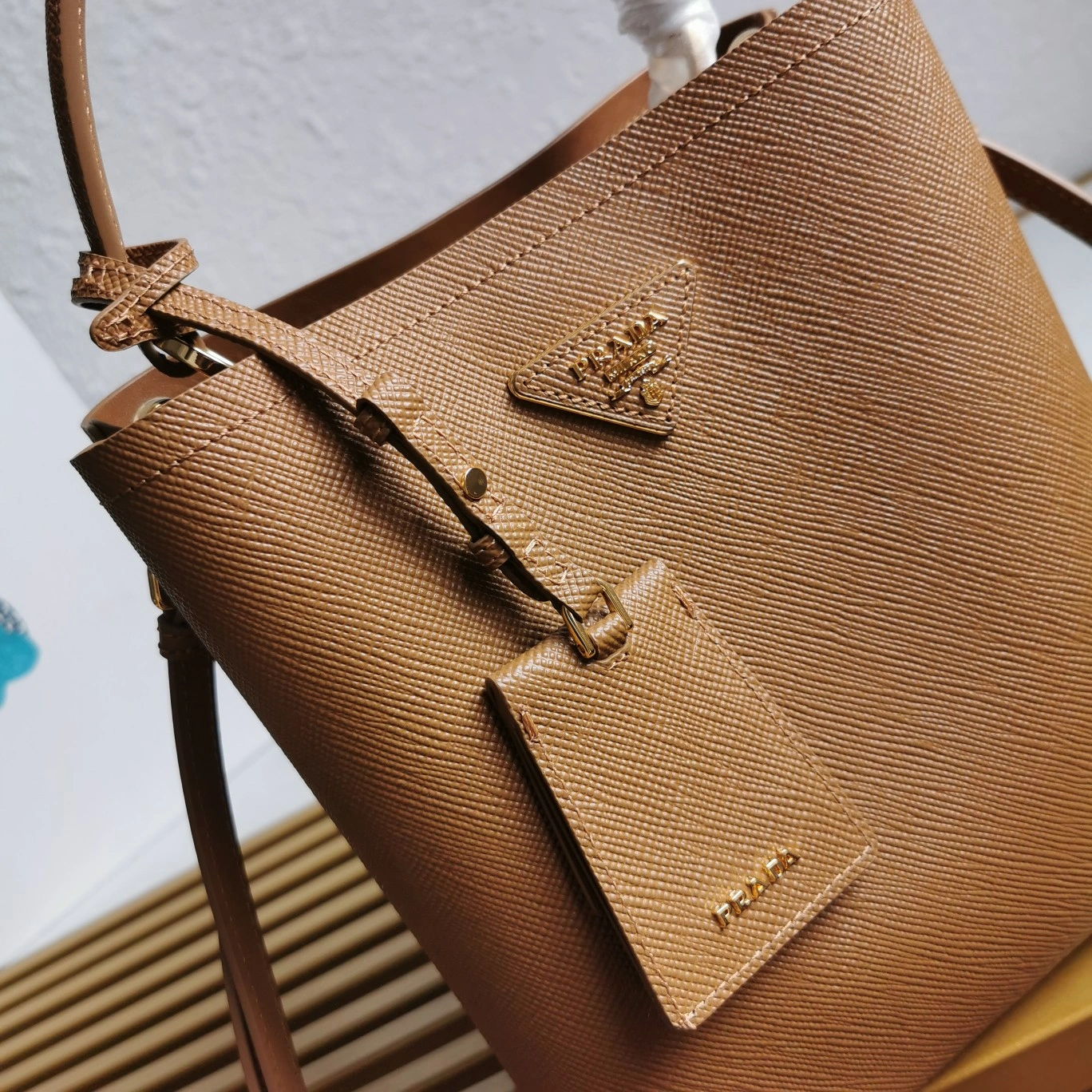 High fidelity Prada Drawstring Bags