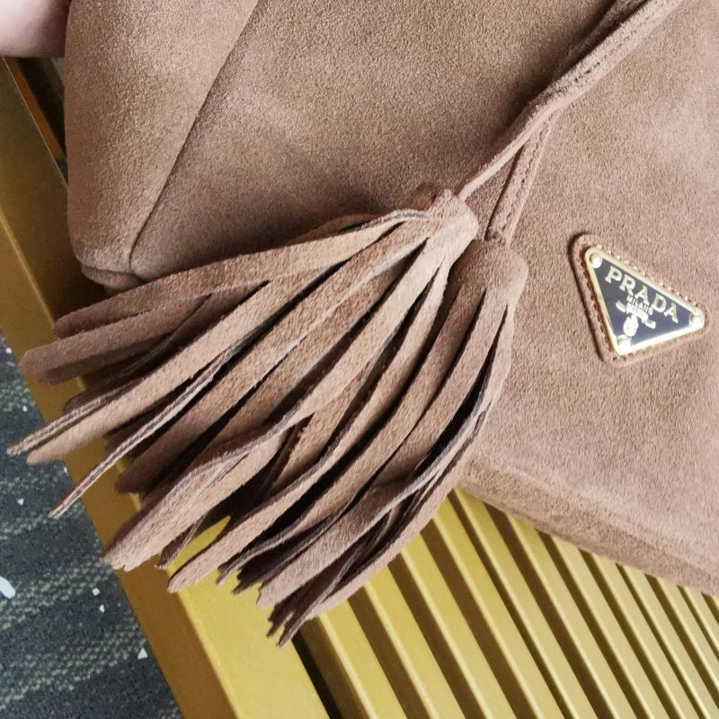 Precise copy Prada Drawstring Bags