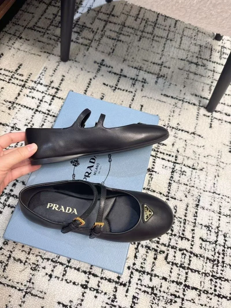 Budget-friendly Prada Flat Shoes