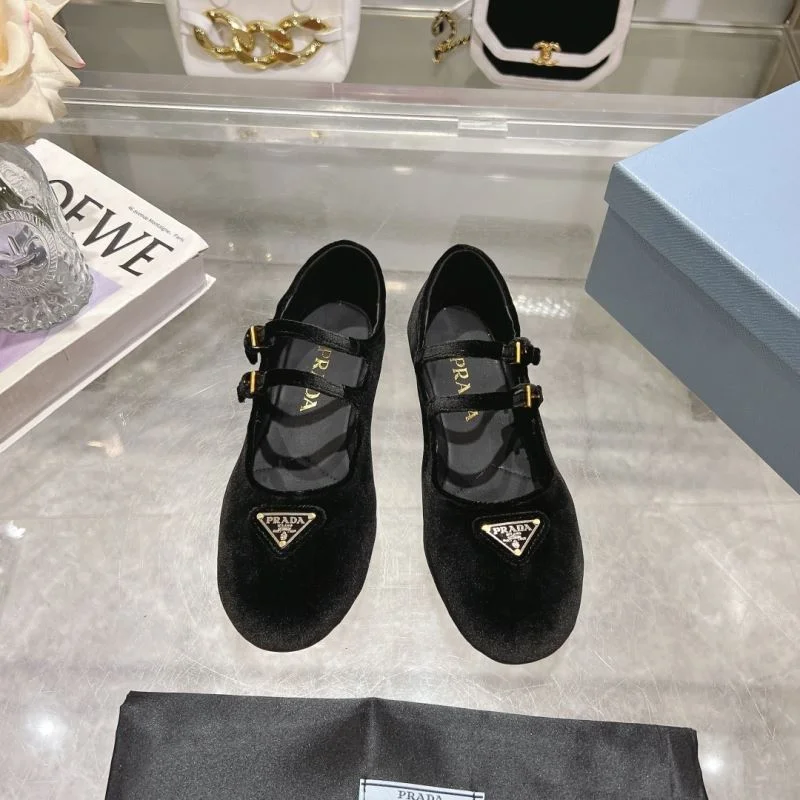 Budget-friendly Prada Flat Shoes