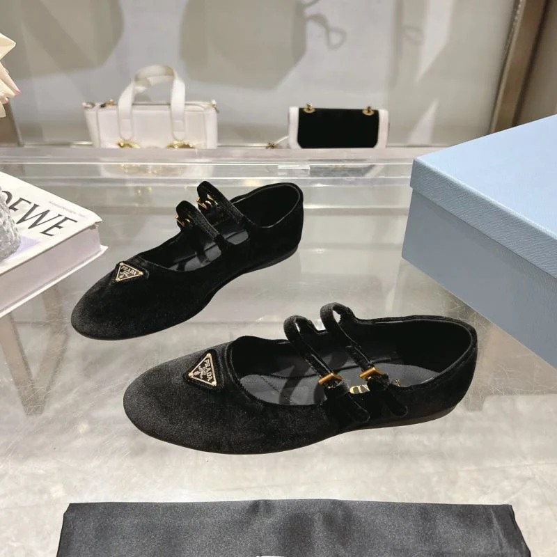 Budget-friendly Prada Flat Shoes