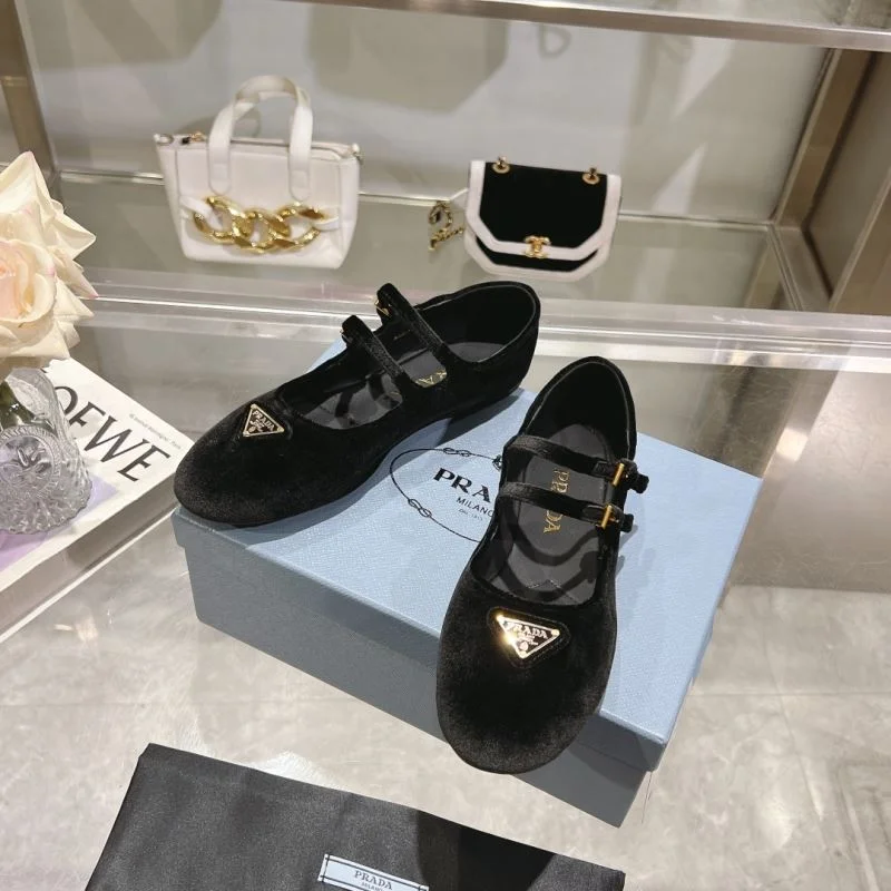 Budget-friendly Prada Flat Shoes