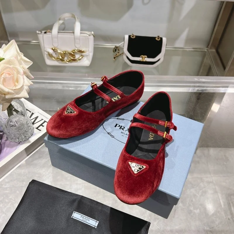 1:1 copy Prada Flat Shoes