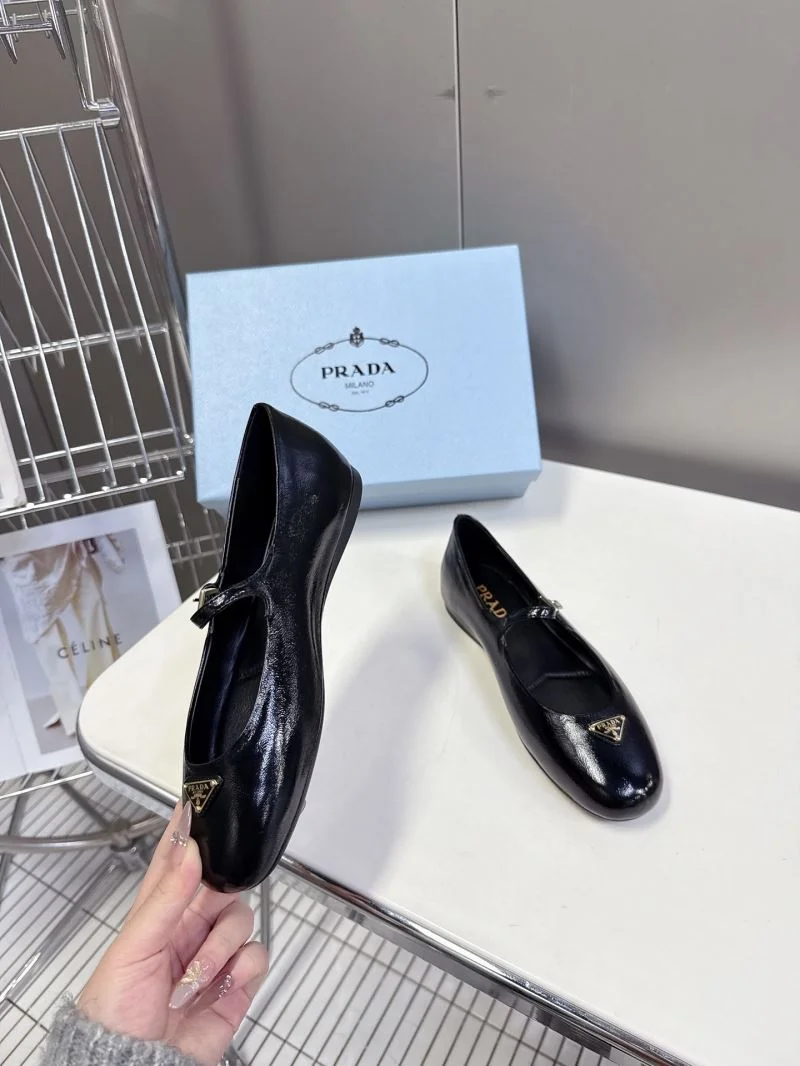 Factory-made Prada Flat Shoes
