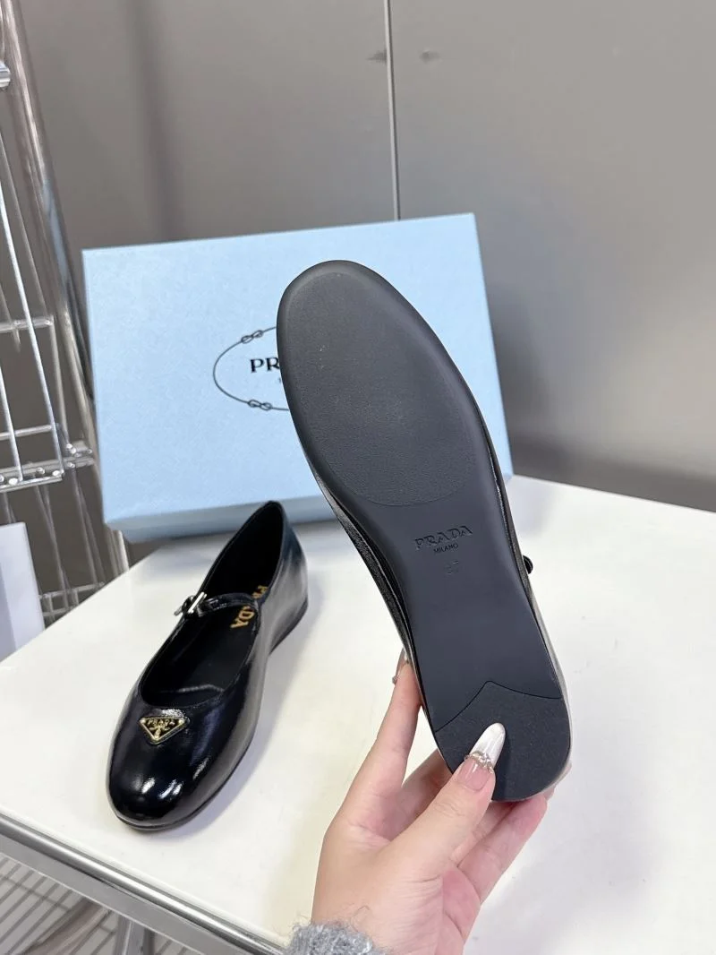 Factory-made Prada Flat Shoes