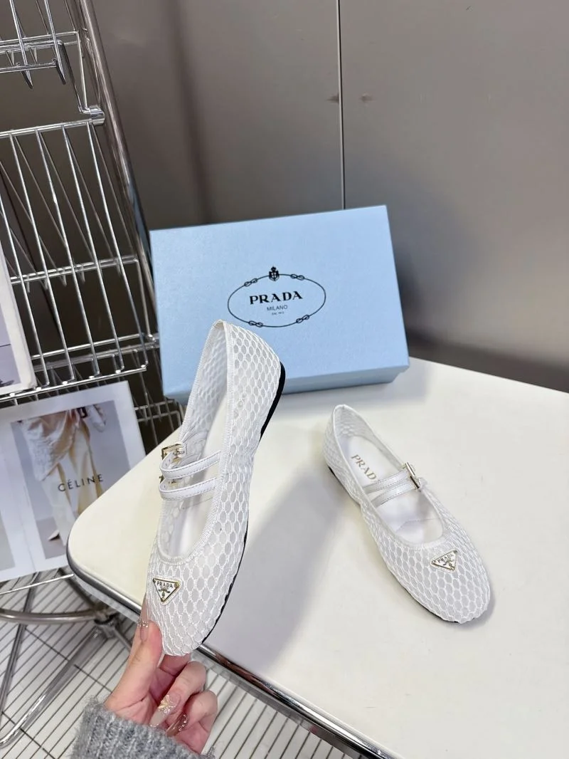 Genuine Prada Flat Shoes