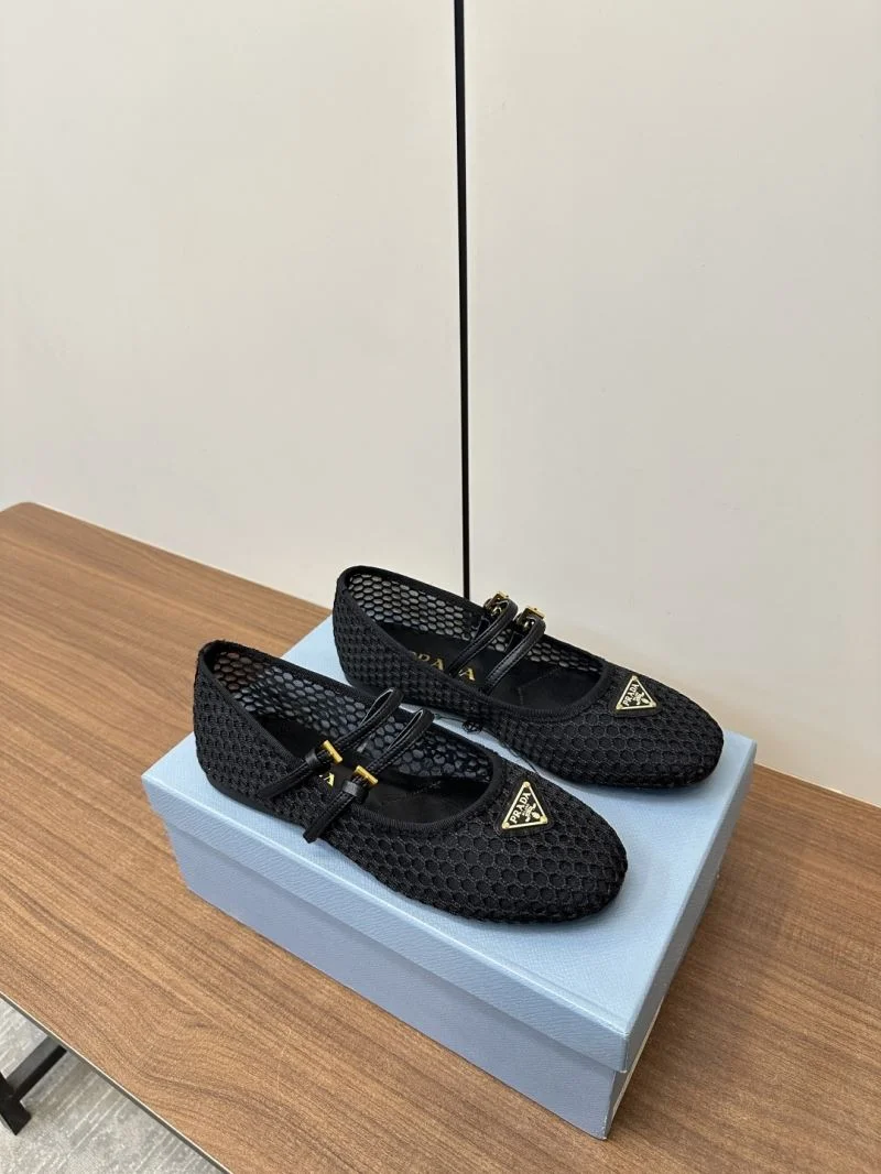 Factory-made Prada Flat Shoes