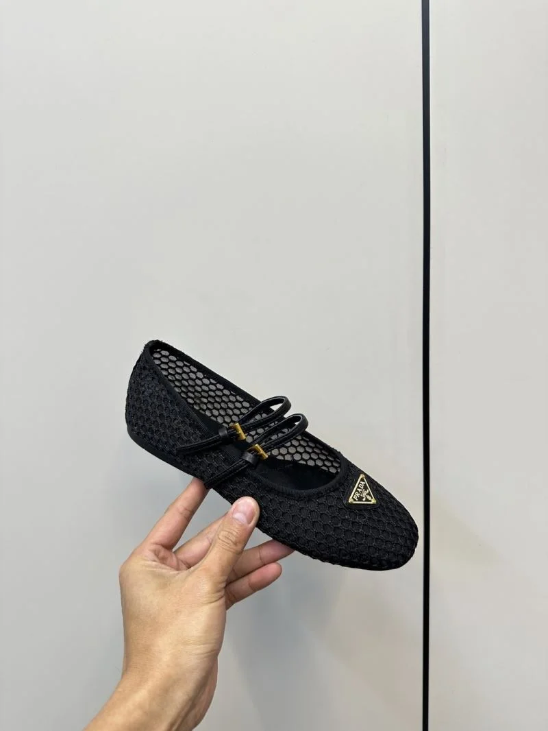 Factory-made Prada Flat Shoes