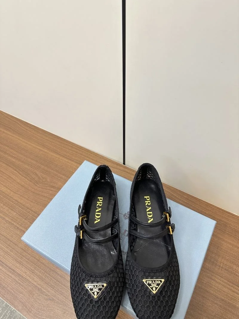 Factory-made Prada Flat Shoes