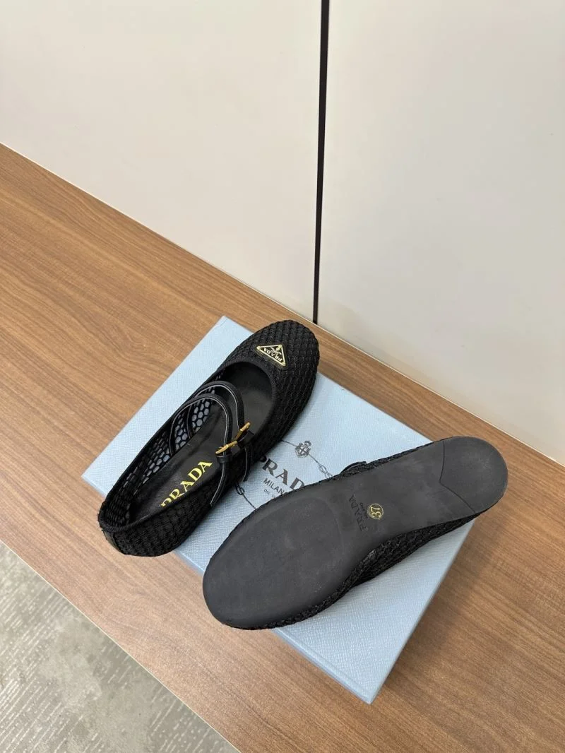 Factory-made Prada Flat Shoes