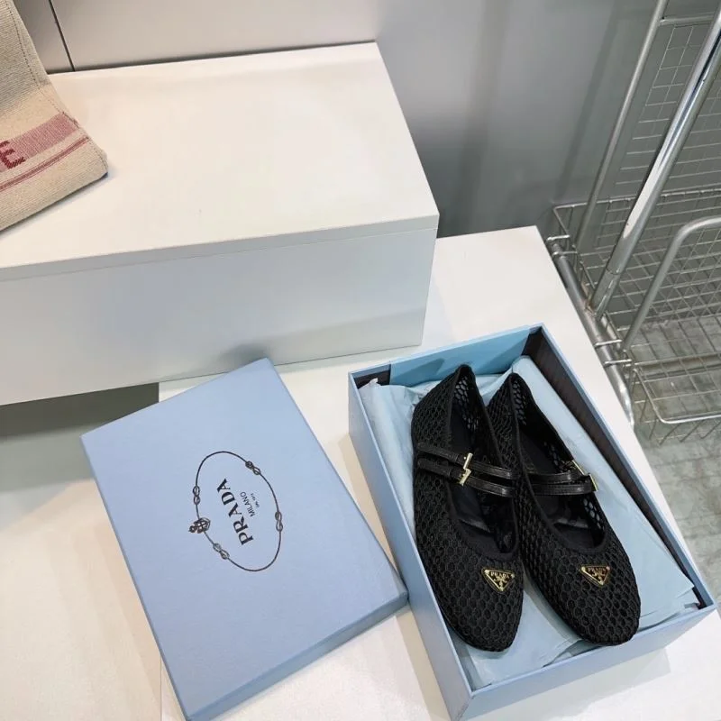 Inexpensive Prada Flat Shoes