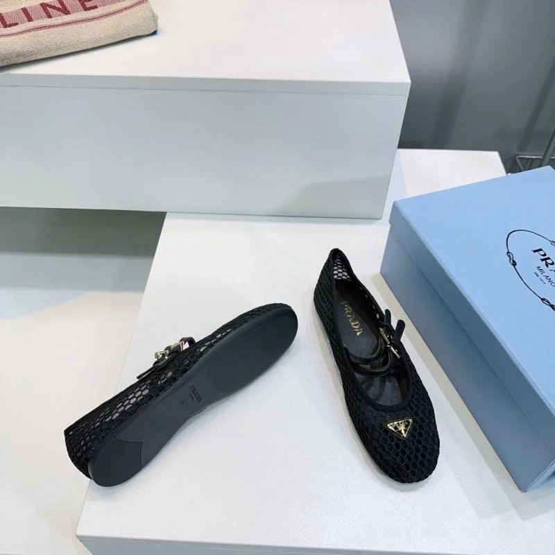 Inexpensive Prada Flat Shoes