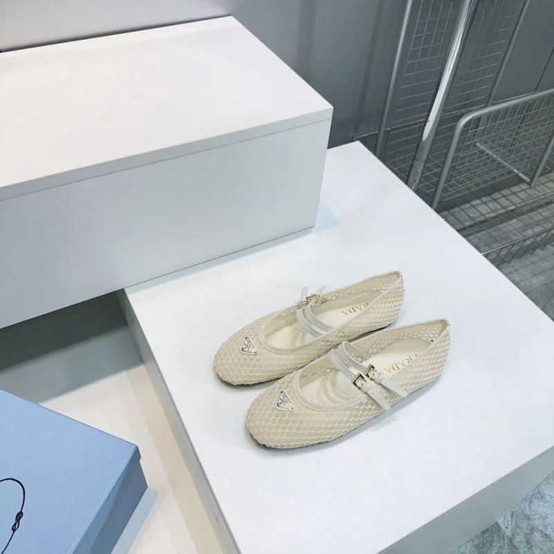 Exact replica Prada Flat Shoes