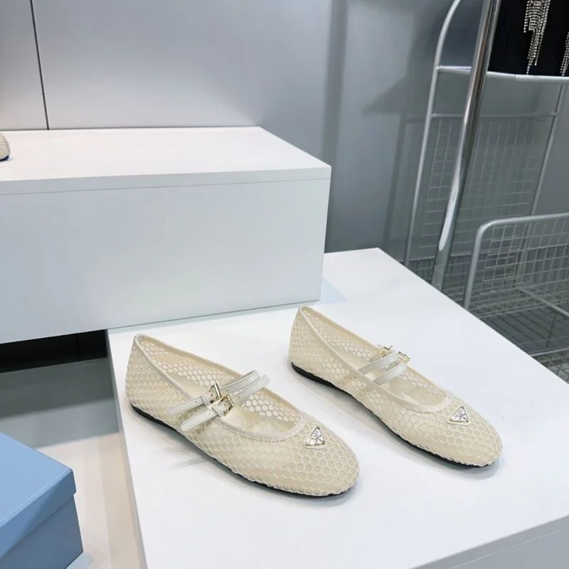 Exact replica Prada Flat Shoes