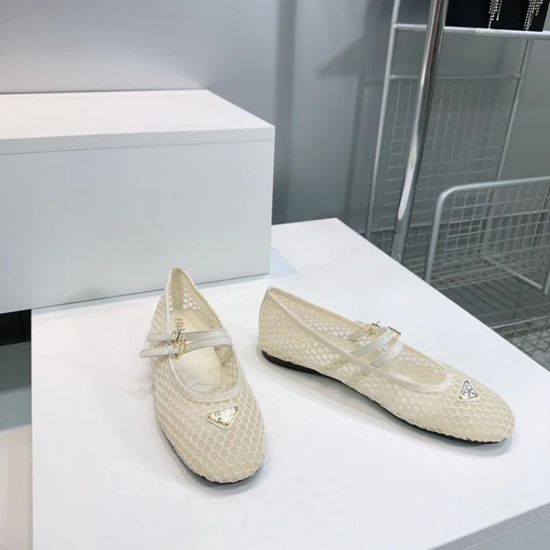 Exact replica Prada Flat Shoes