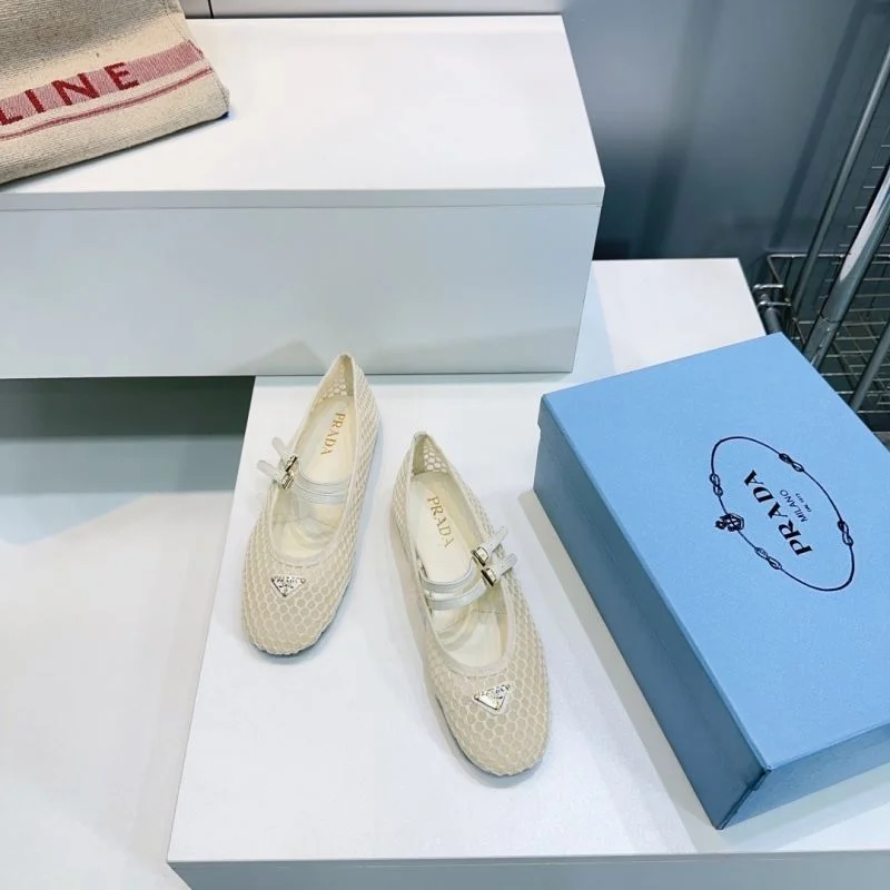 Exact replica Prada Flat Shoes