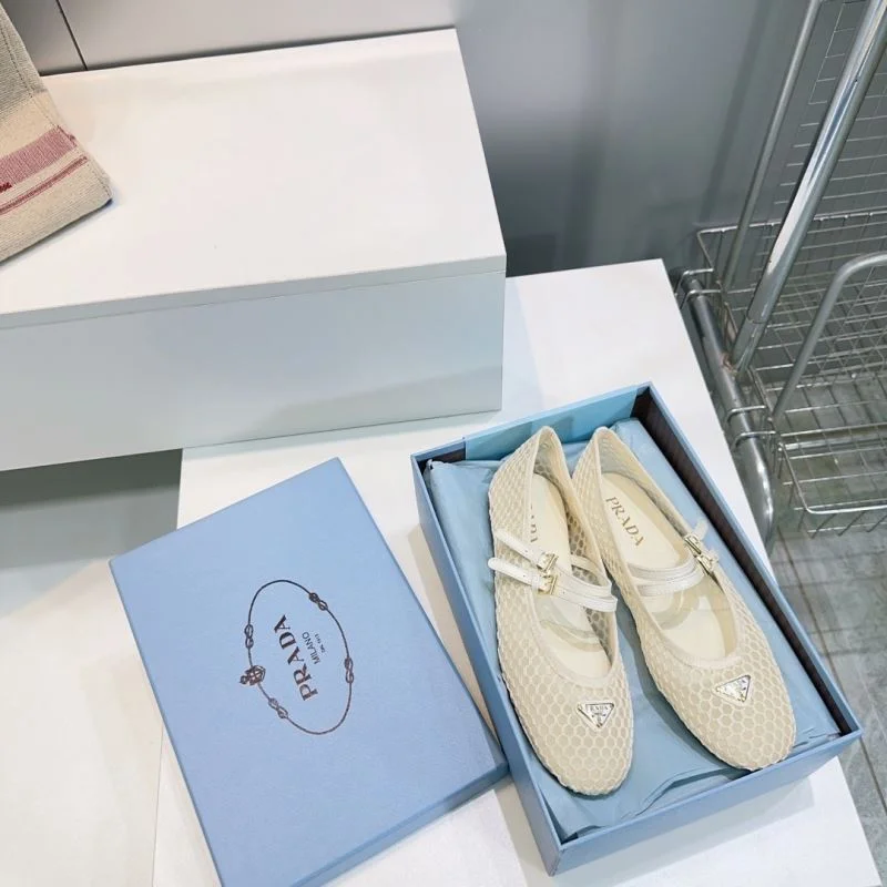 Exact replica Prada Flat Shoes