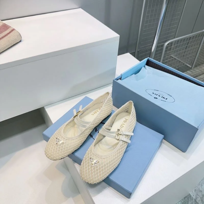 Exact replica Prada Flat Shoes