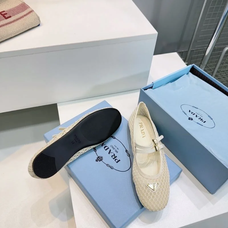 Exact replica Prada Flat Shoes