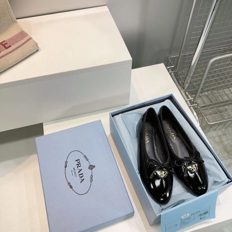 Real Prada Flat Shoes