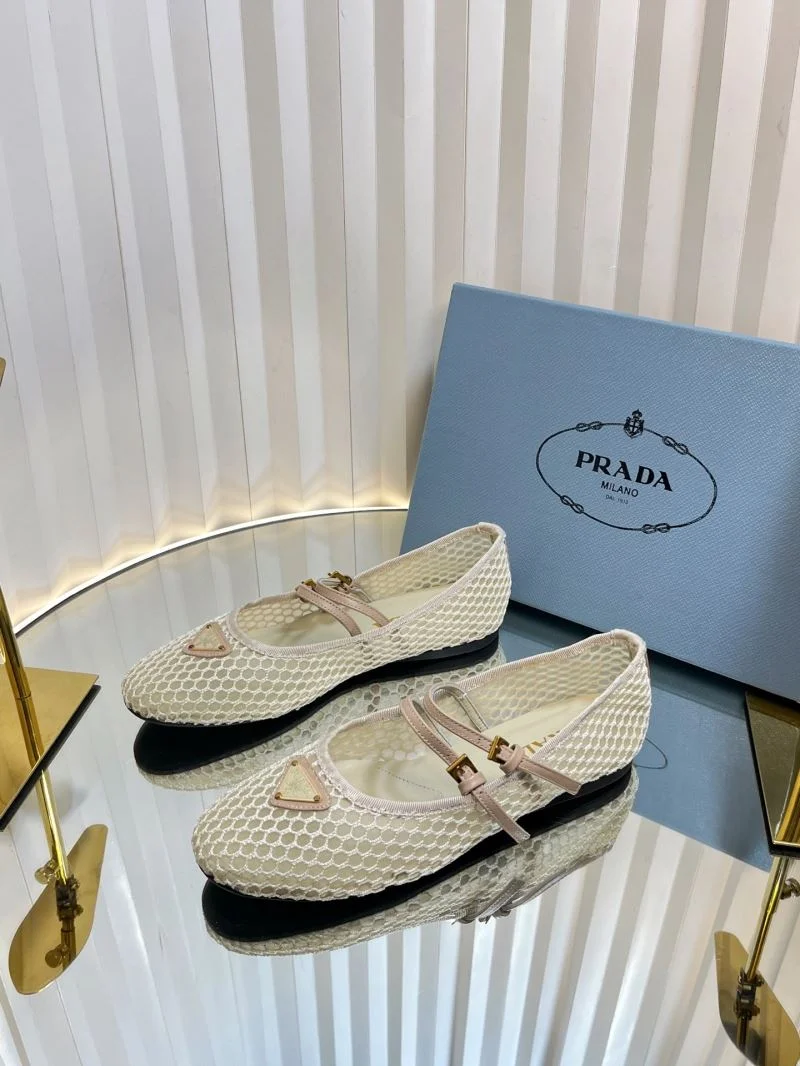 Exact replica Prada Flat Shoes