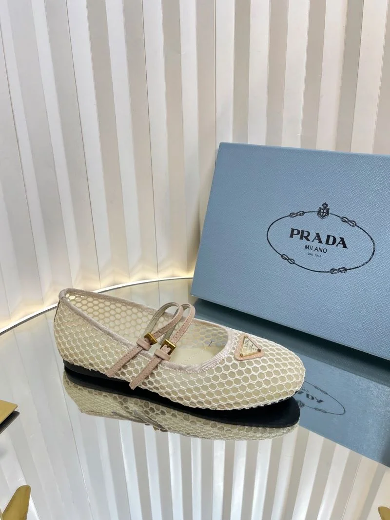 Exact replica Prada Flat Shoes