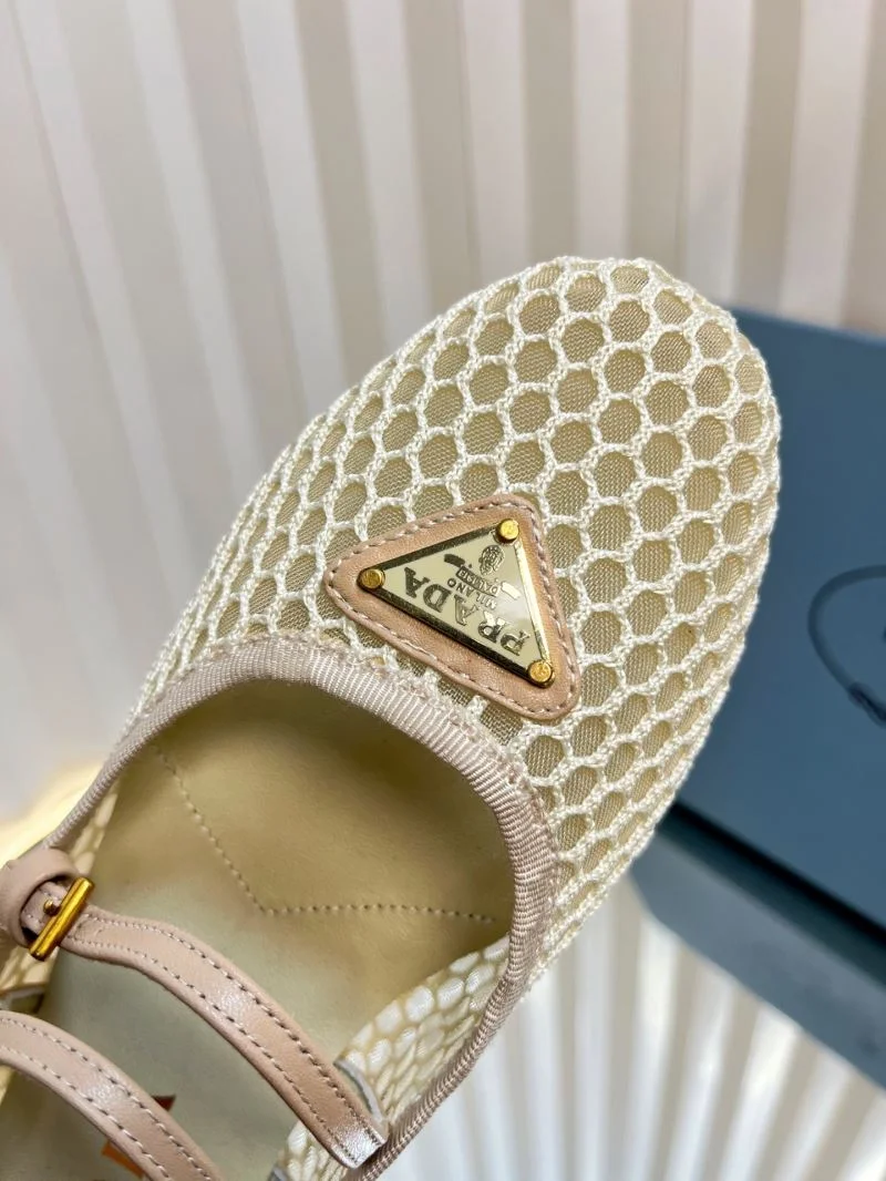 Exact replica Prada Flat Shoes