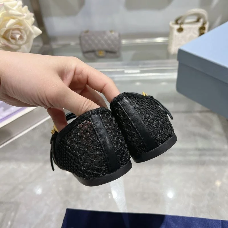 Exact replica Prada Flat Shoes
