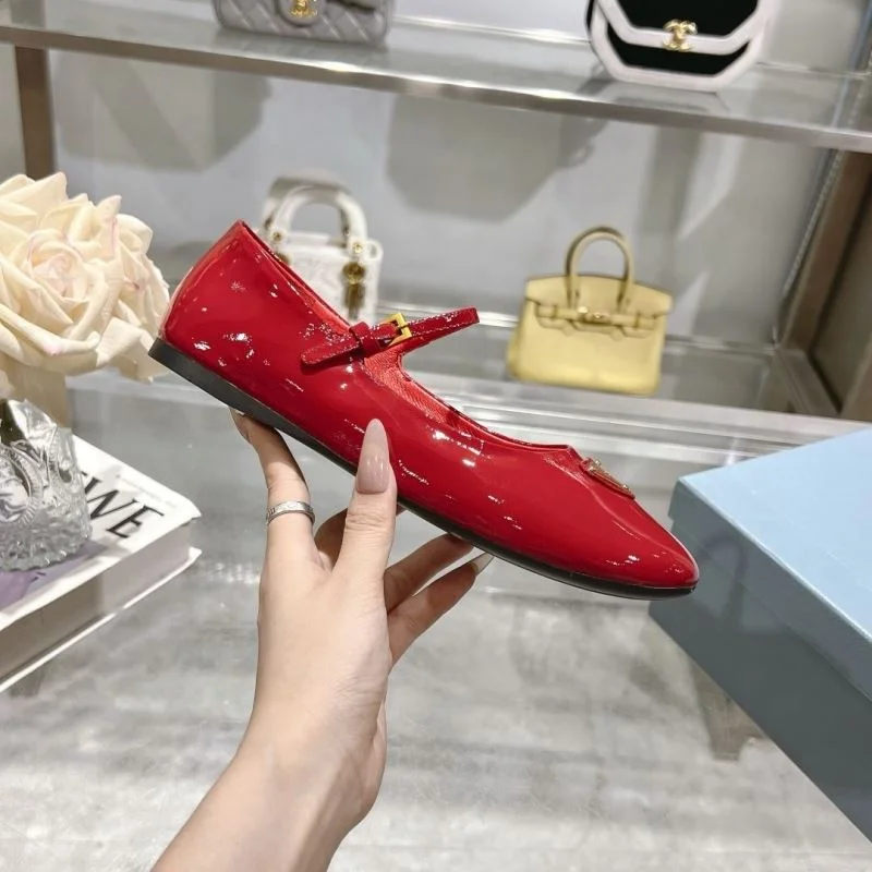 Factory-made Prada Flat Shoes