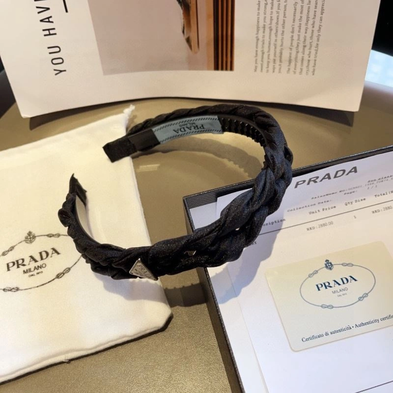 Factory-made Prada Hair Hoop
