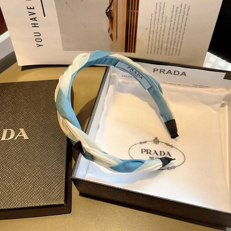 Brand-authenticated Prada Hair Hoop