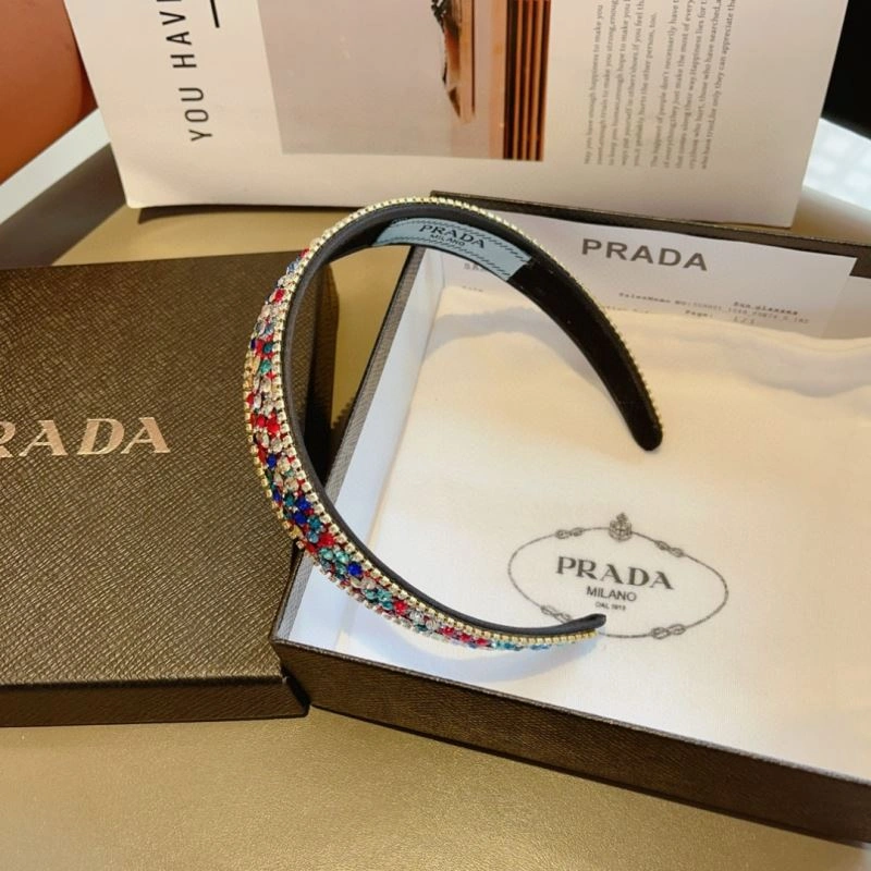 Top match Prada Hair Hoop