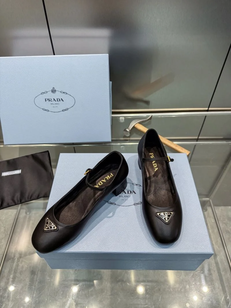 Mirror quality Prada Heeled Shoes