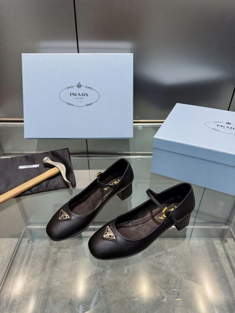 Mirror quality Prada Heeled Shoes