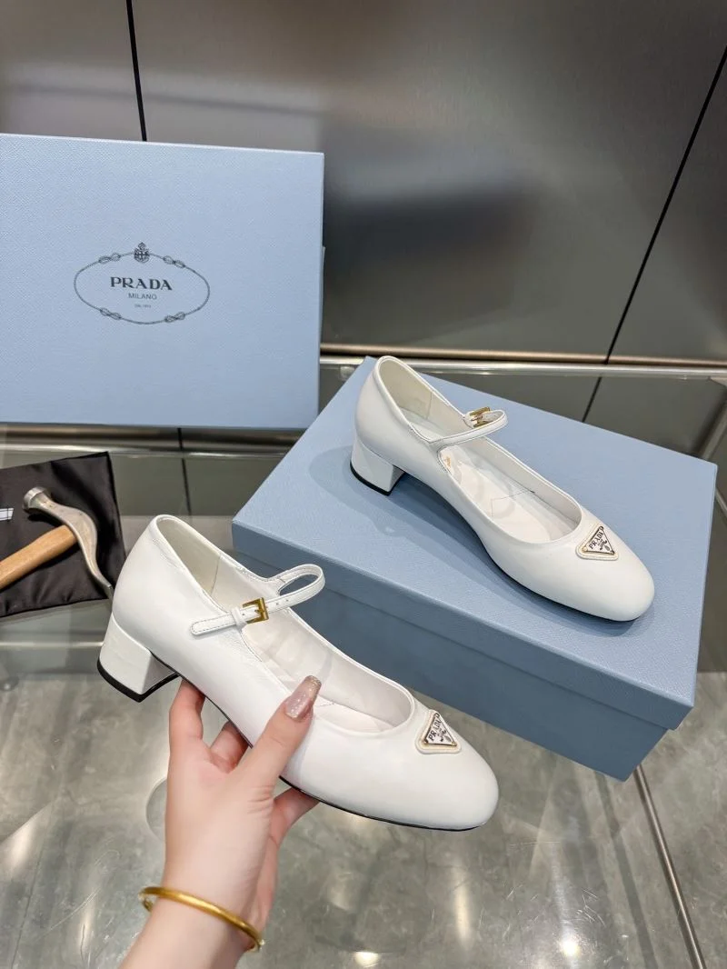 Authentic Prada Heeled Shoes