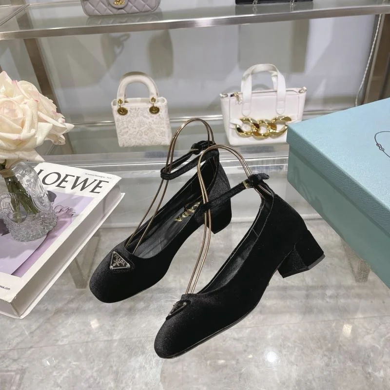 Precise copy Prada Heeled Shoes