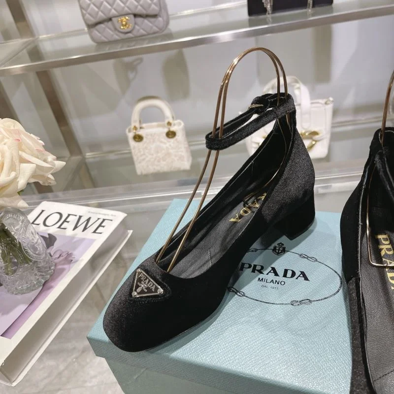 Precise copy Prada Heeled Shoes
